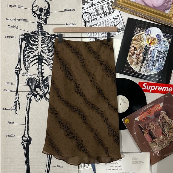 Express | Skirts | Leaopard Slip Skirt | Poshmark